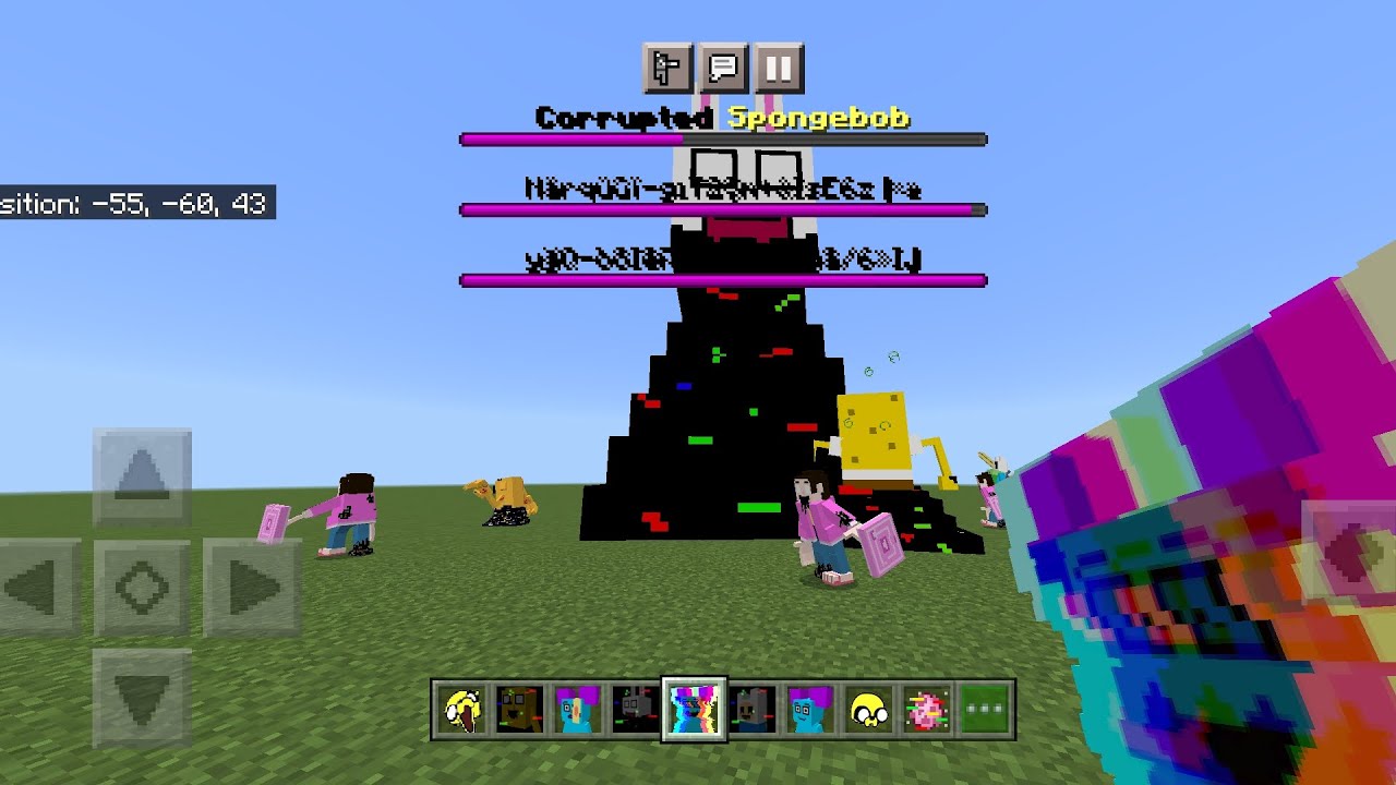 Pibby CN Glitch Mod in Minecraft PE MOD come learn with Pibby - YouTube