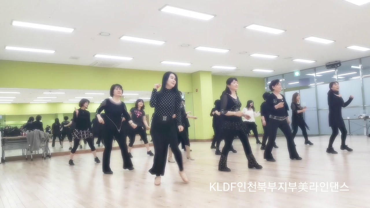 #사랑아 (Line dance) 인천 #.홍은미 라인댄스# 초급 - YouTube