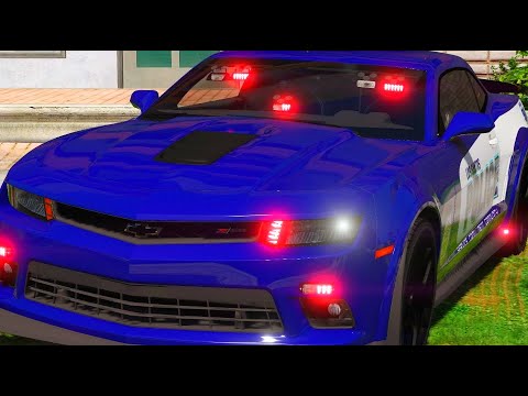 GTA V- LSPDFR 0.4# CAMARO TOP em ação - YouTube