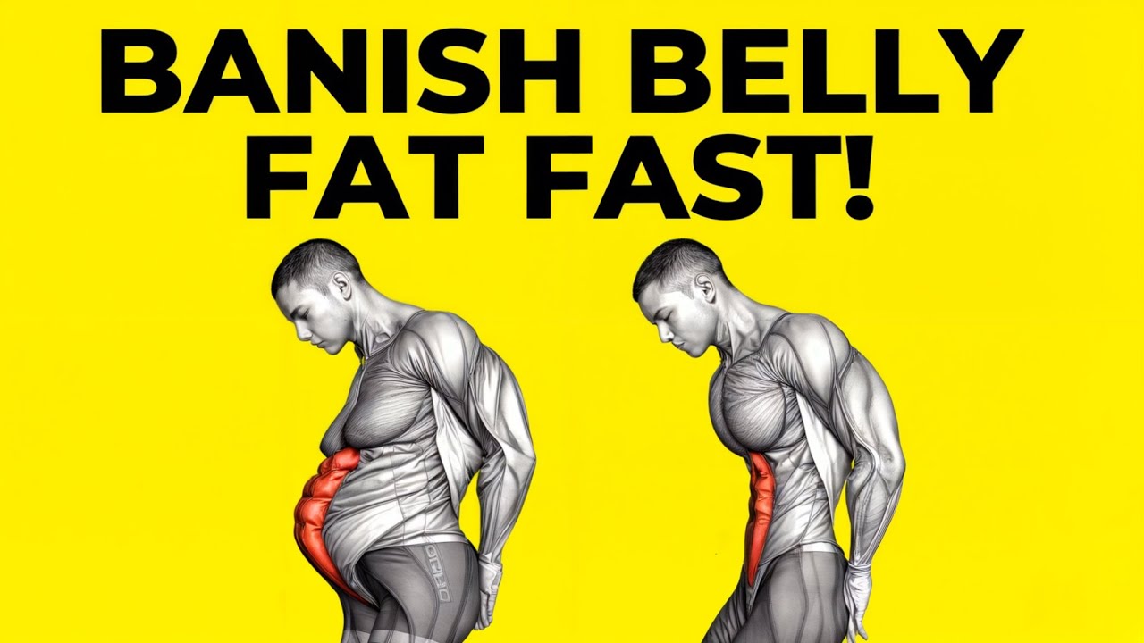 7 Killer Exercises to Banish Belly Fat Fast! - YouTube