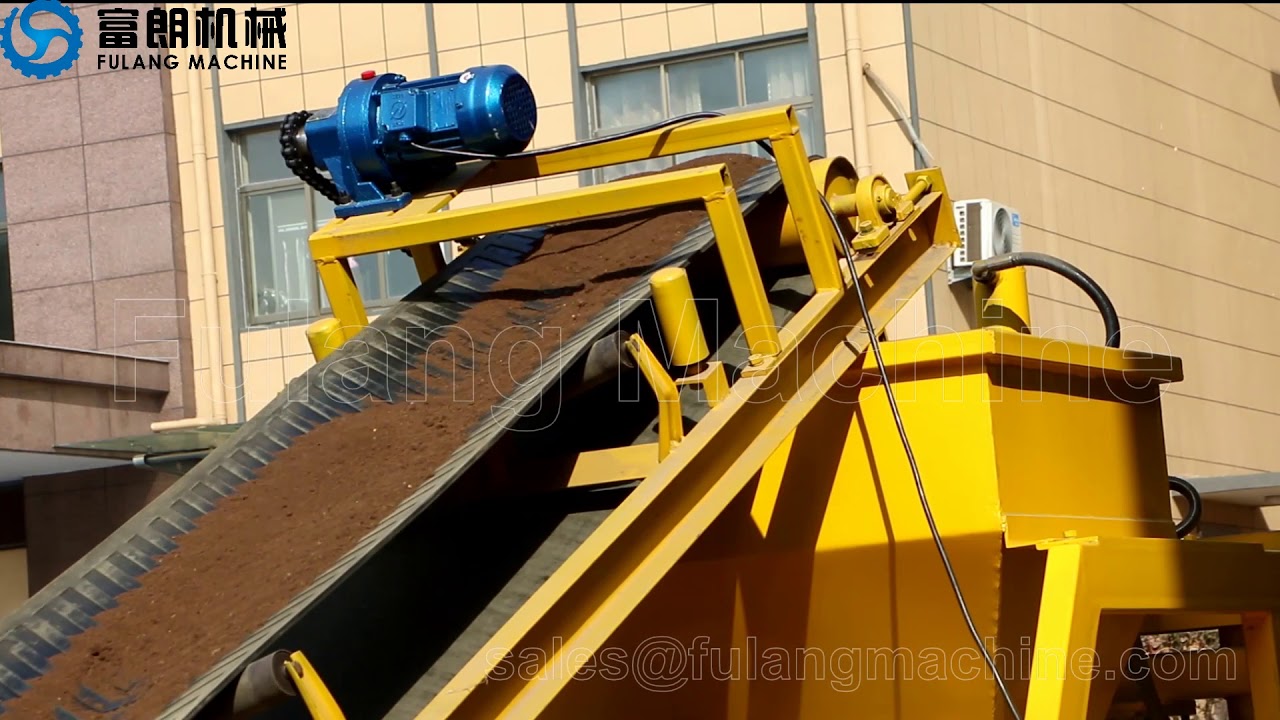 FL5-10 automatic interlocking brick making machine - YouTube
