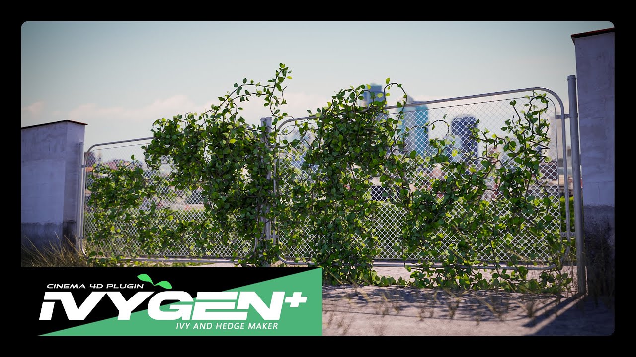 IVYGEN+ - Ivy and Hedge Generator Plugin for Cinema 4D - Promotion ...