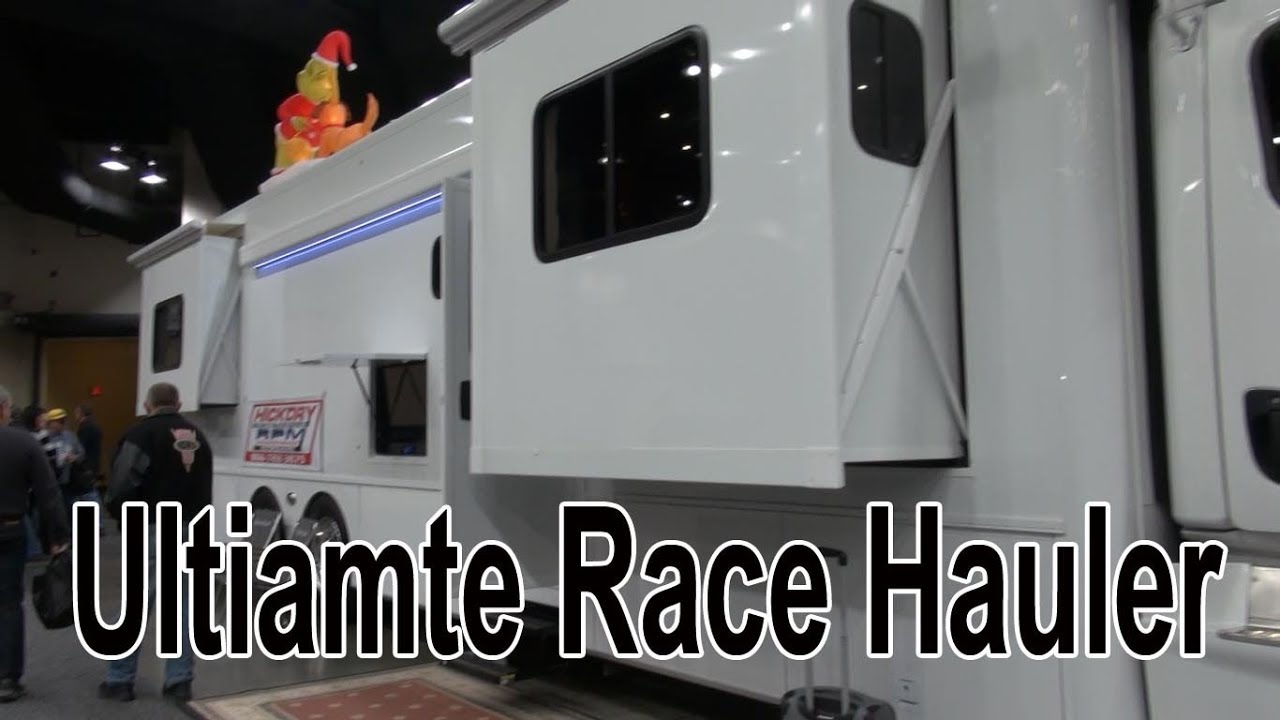 Giant Class C Race Rig Transporter Tour - YouTube