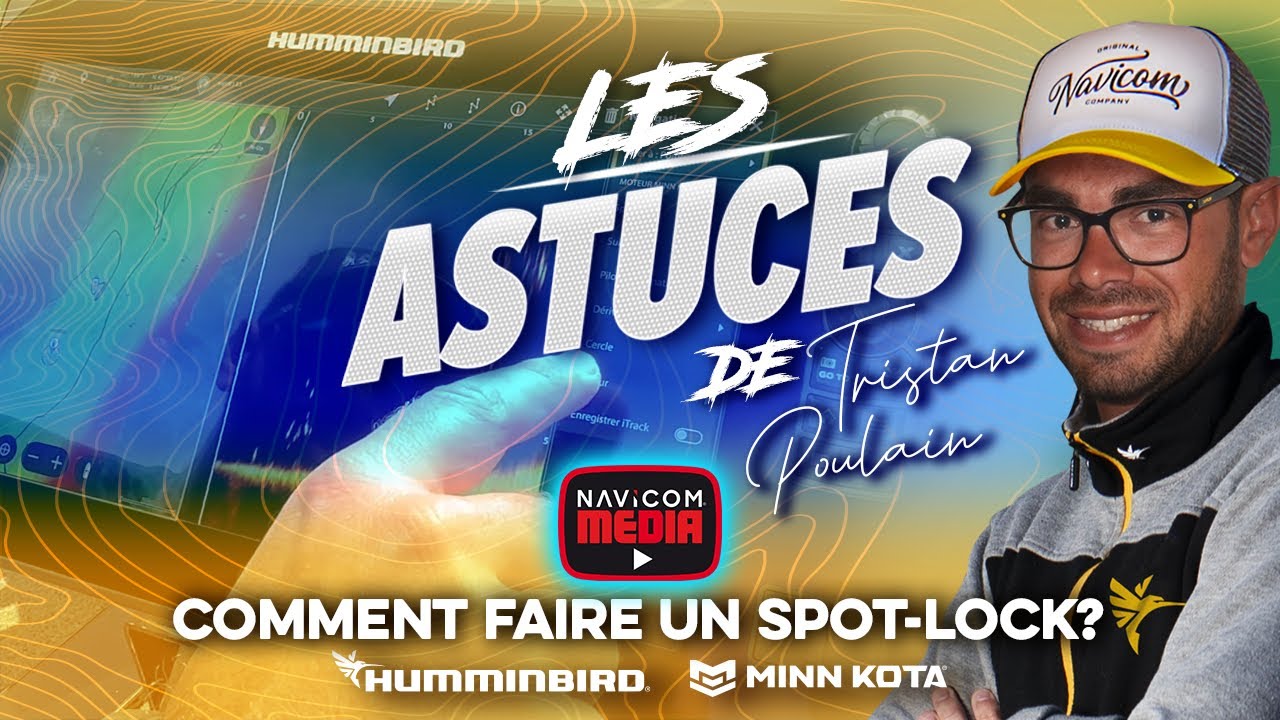 Le mode spot lock sur les moteurs MinnKota raccordé à un combine ...