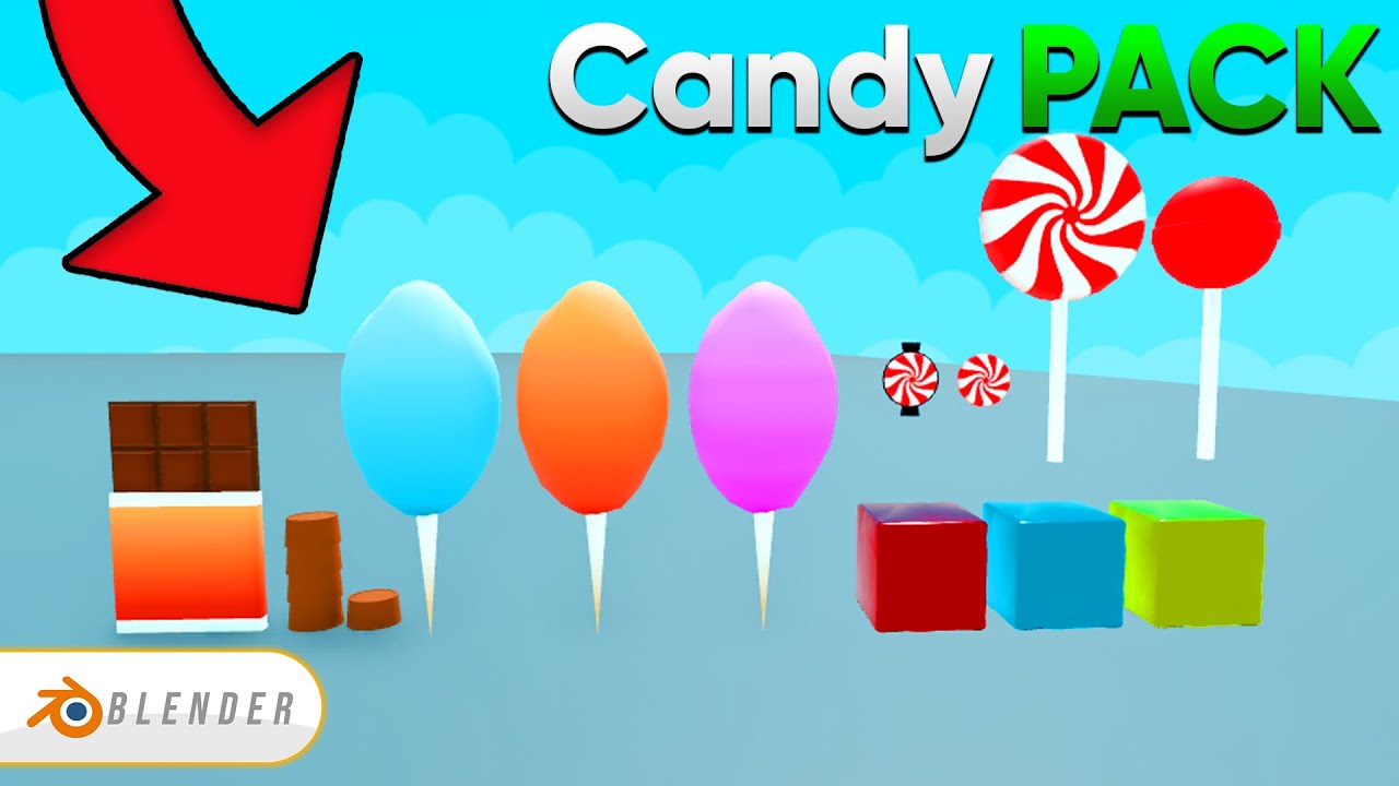 I Made a CANDY Asset Pack For YOU! - YouTube