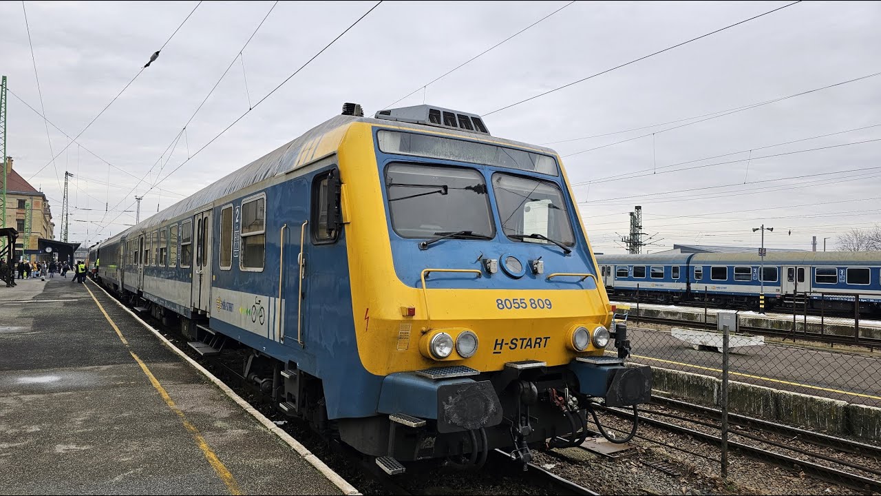 2024 01 17 15:19:26 803 MECSEK InterCity (Pécs - Budapest-Keleti) - YouTube