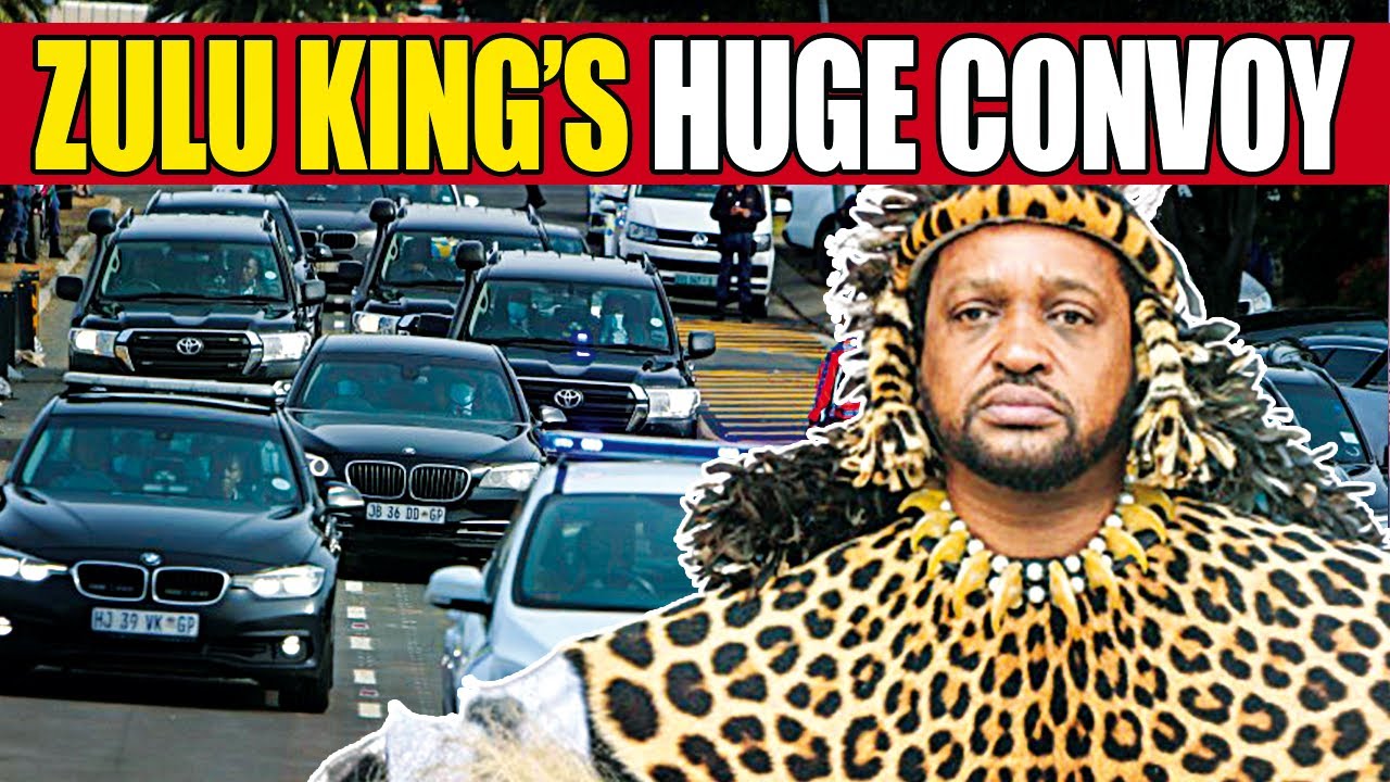 Zulu King Misuzulu Security Convoy Nearly As Impressive As Presidential ...