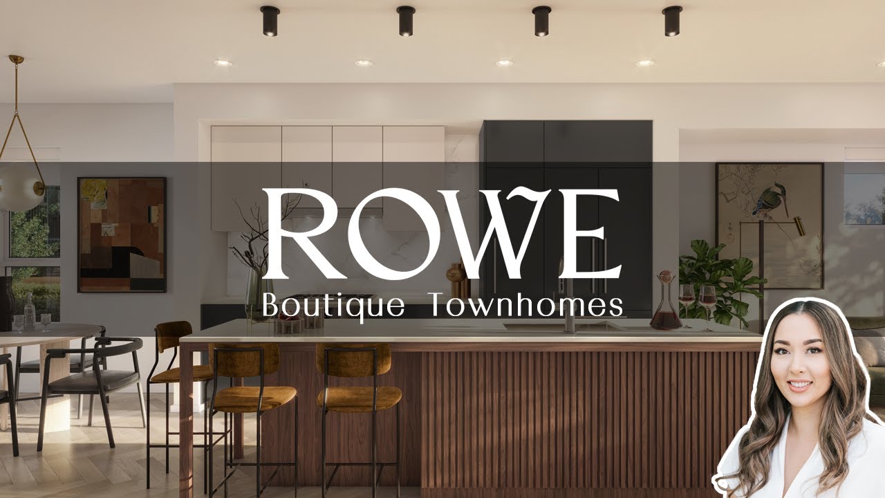 ROWE by Bosa Properties - Luxury Townhome Presale Coming Soon to ...