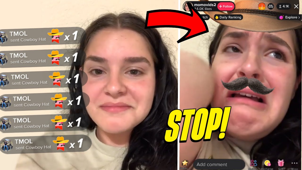 Trolling TIKTOK Live Streamers - YouTube