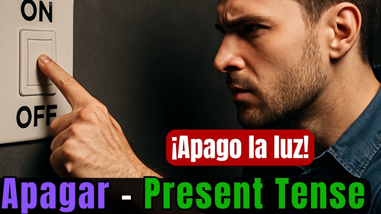 Spanish Verb “Apagar” In The Present Tense – Turn Off the Confusion ...