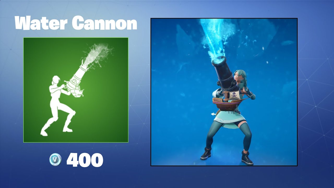 Water Cannon | Fortnite Emote - YouTube