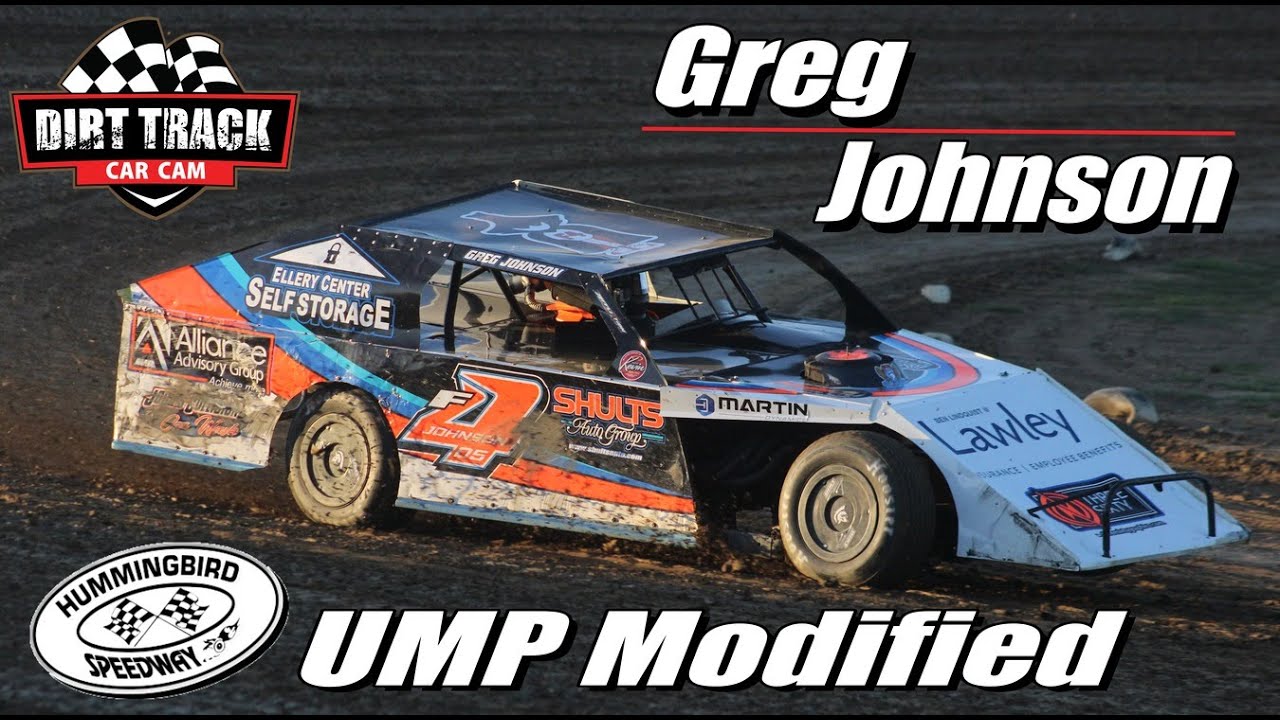 Greg Johnson driving #F4 UMP Modified in the heat at Hummingbird ...