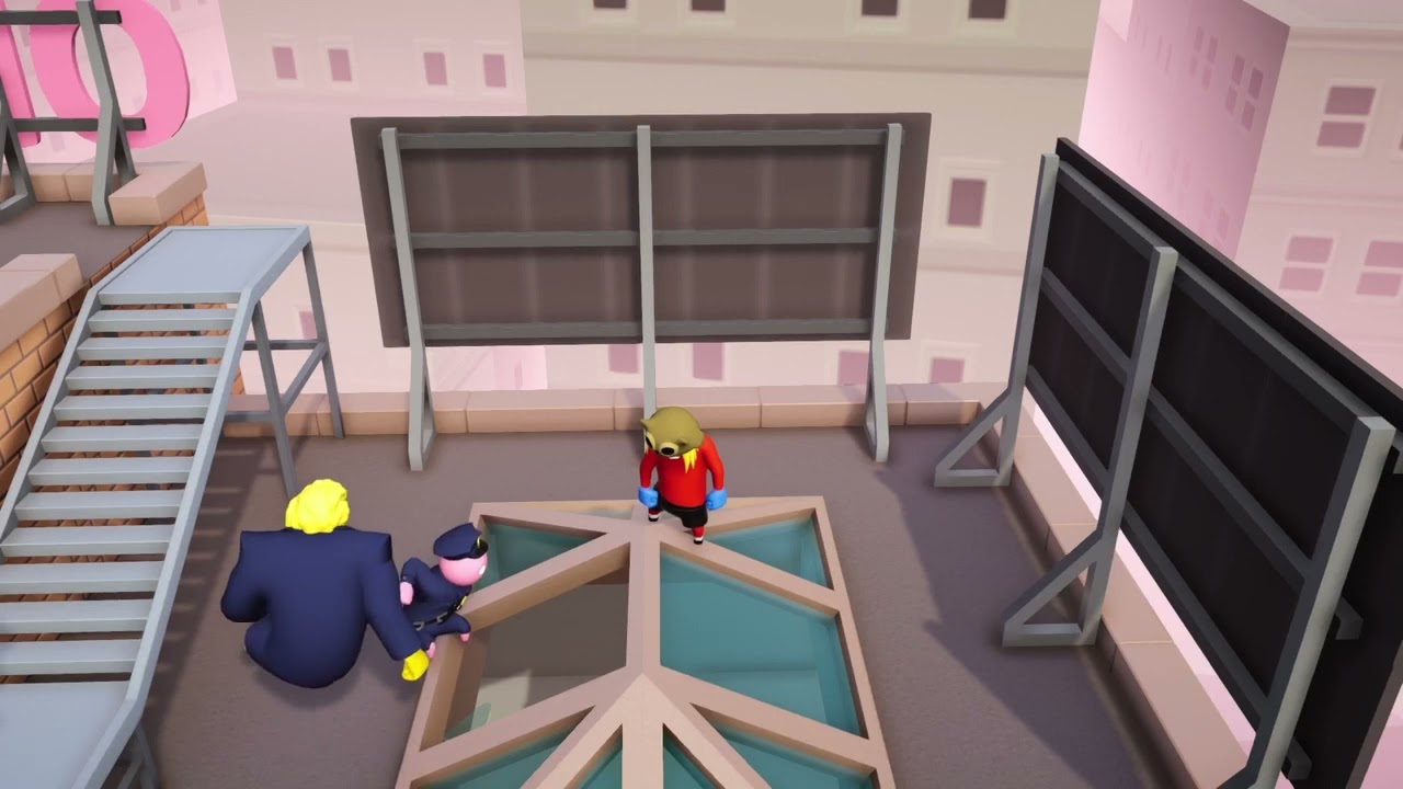 Gang Beasts Solo Roof PB: 46 Seconds. - YouTube