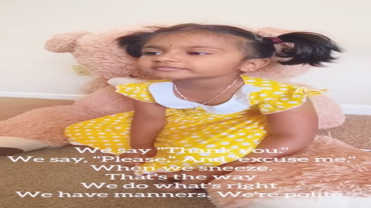 We say Thank you | Diddle Diddle Dumpling | daddy daddy, let me say ...