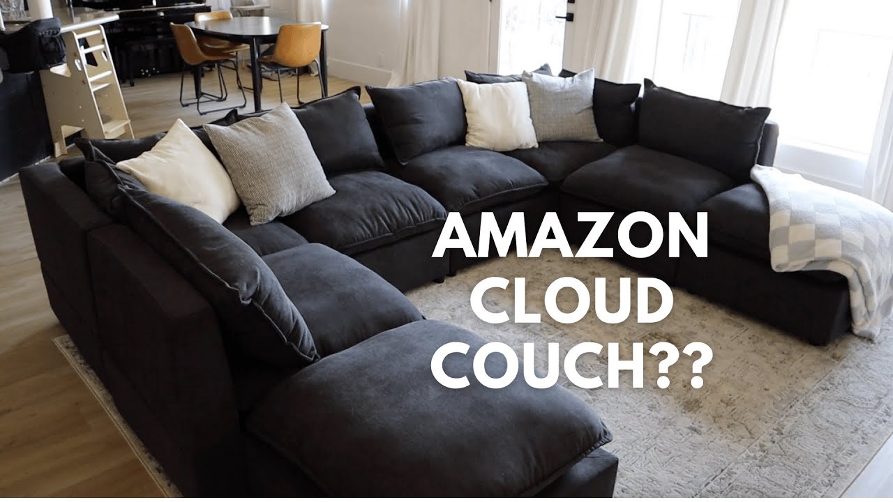 BEST AFFORDABLE CLOUD COUCH ON AMAZON?! (HONEST REVIEW) - YouTube