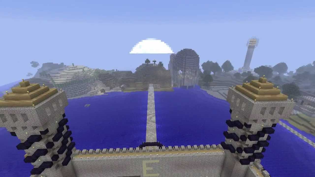 The Outland Minecraft Survival Server's Epic Spawn!(Beta) - YouTube