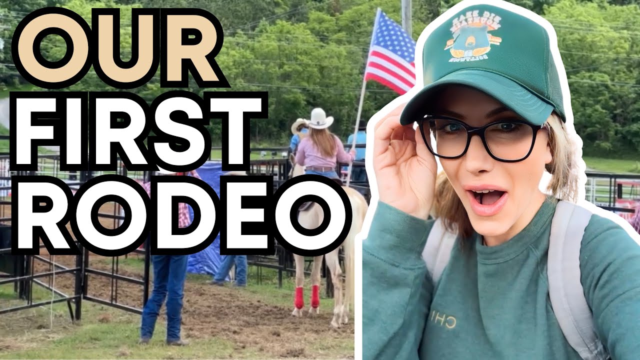 OUR FIRST RODEO 🐎😱 - YouTube