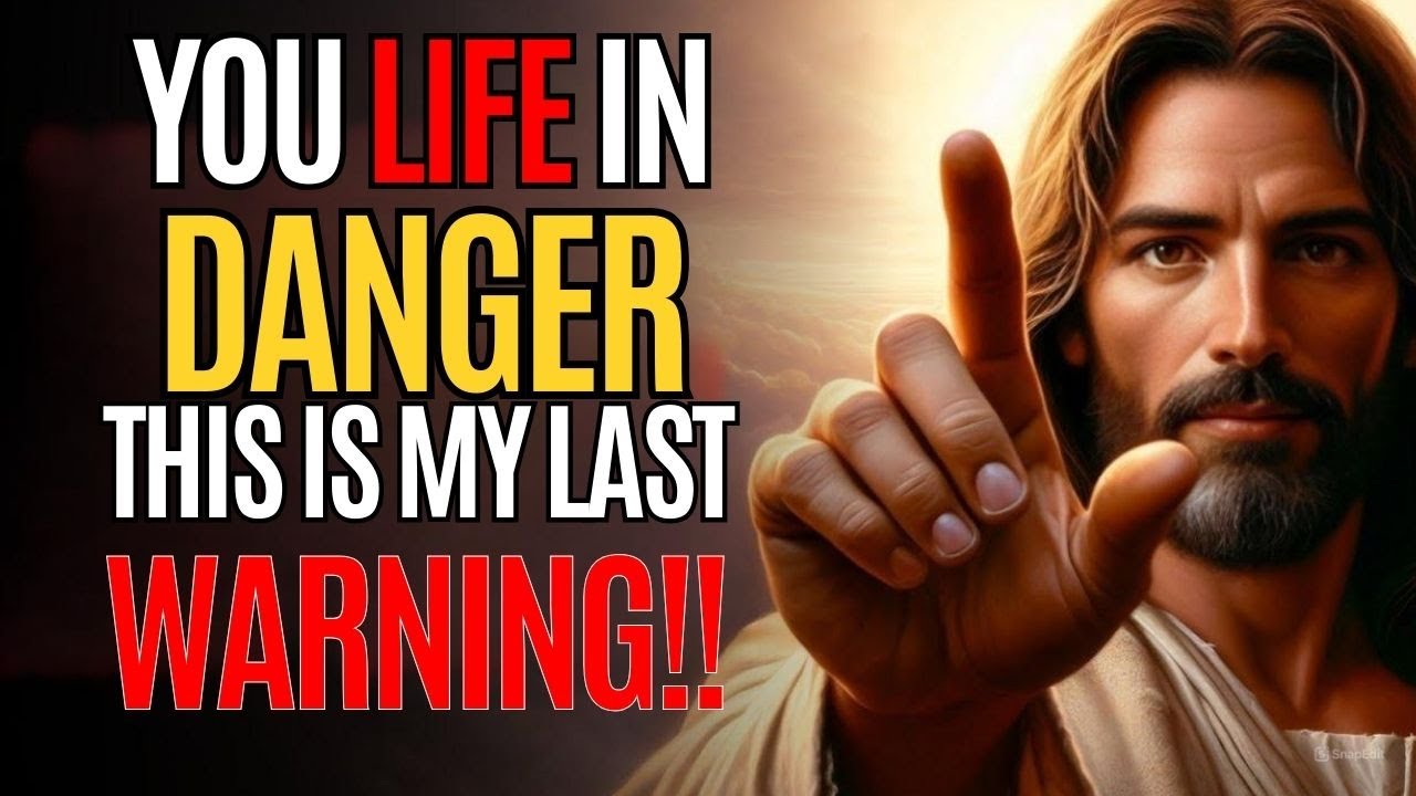 😭GOD SAYS: YOUR LIFE IN DANGER, THIS IS MY LAST WARNING | God Message ...