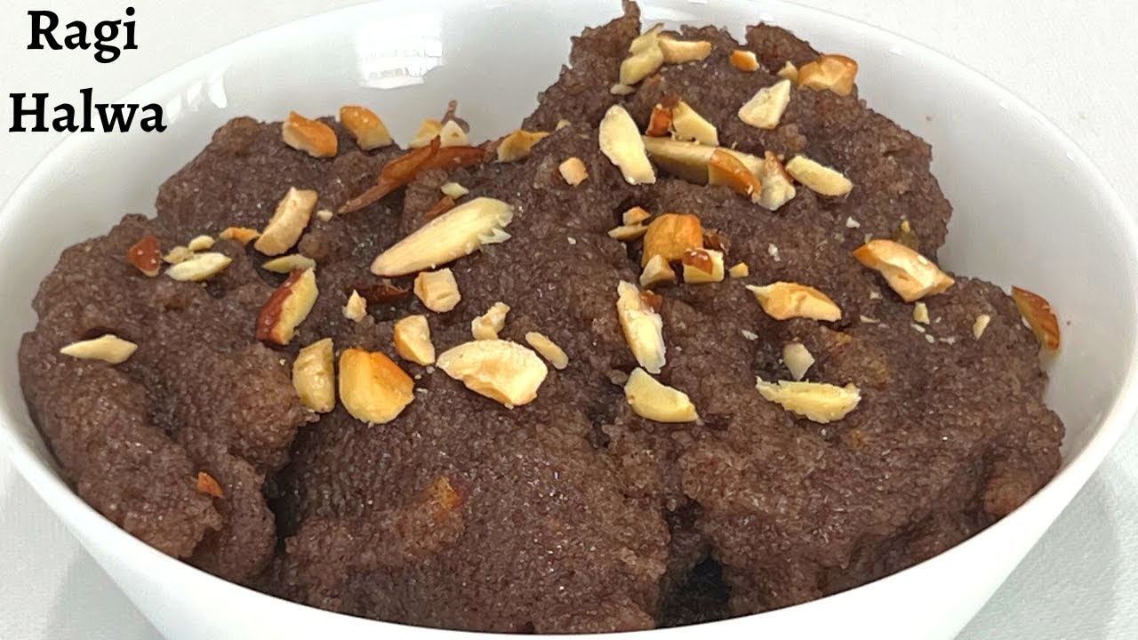 Ragi Halwa - Halwa Recipe - Finger Millet Halwa - How To Make Ragi ...