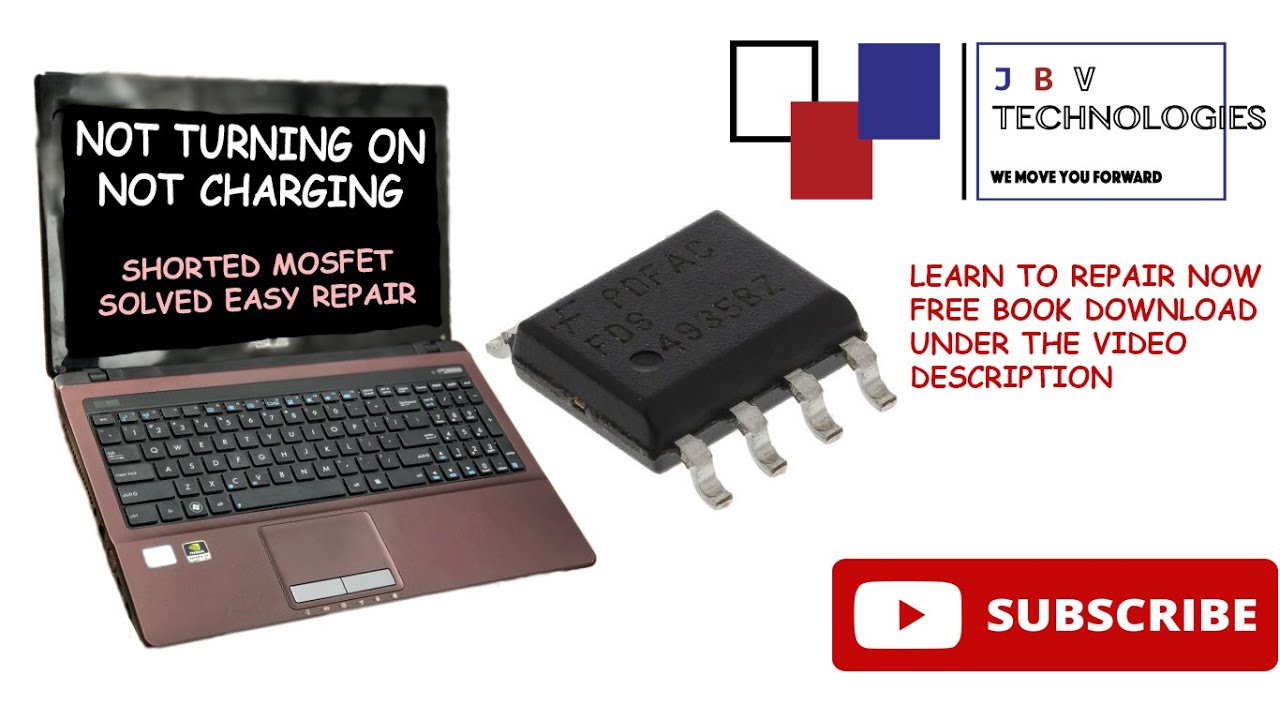 Secret to how mosfets work on laptops - Asus k53sv laptop not turning ...