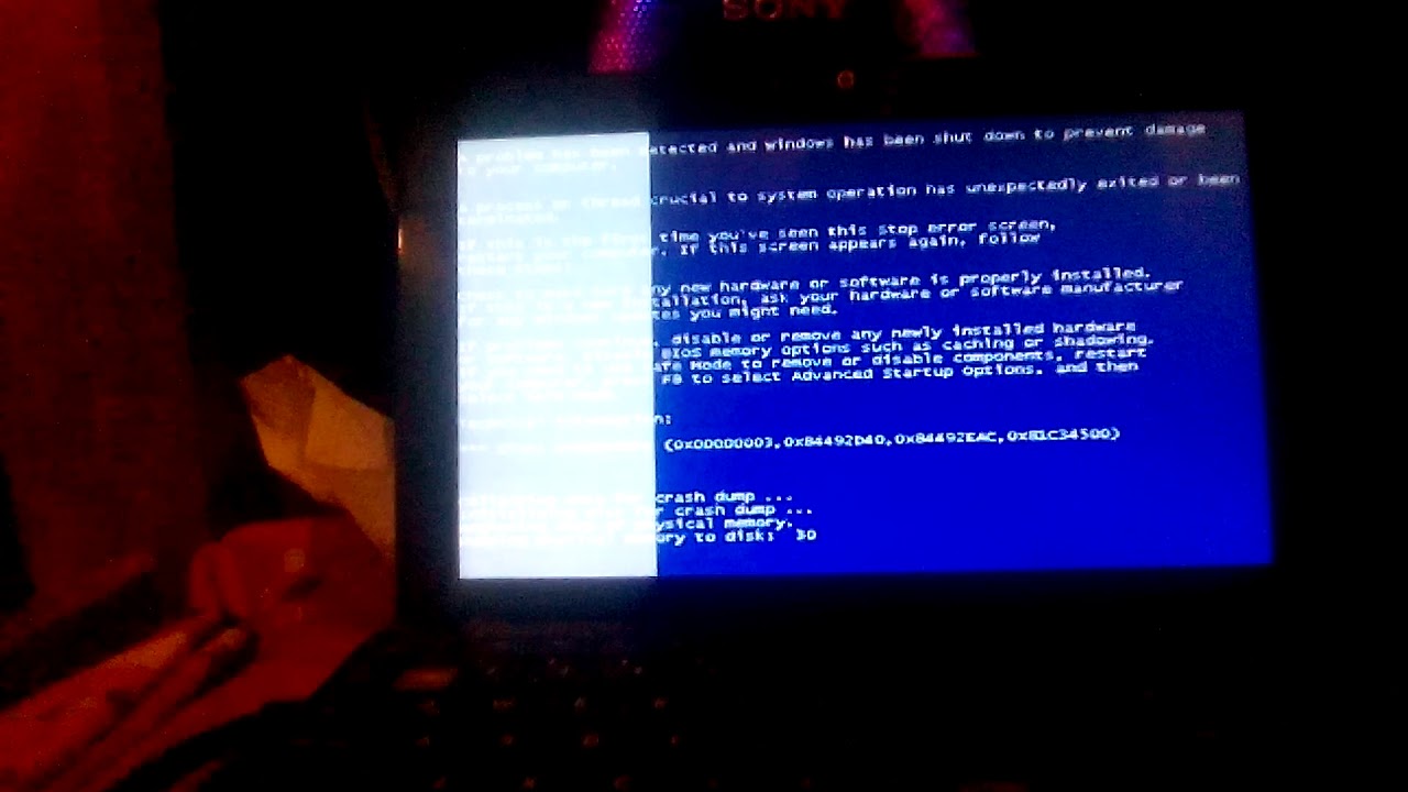Microsoft Windows XP Start Up Sound has BSOD - YouTube