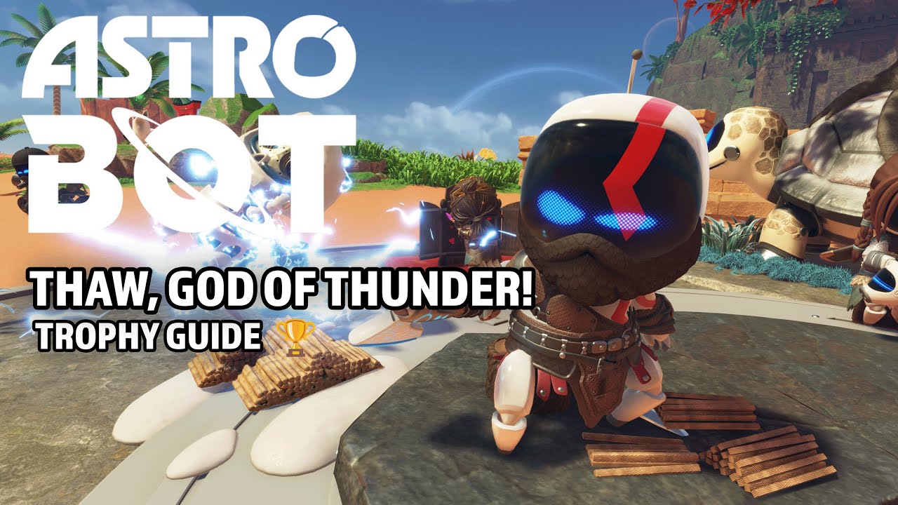 Astro Bot - Thaw, God of Thunder! Trophy Guide 🏆 - YouTube