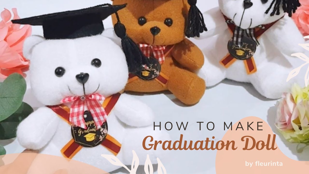 HOW TO MAKE GRADUATION DOLL | DIY MEMBUAT BONEKA WISUDA - YouTube