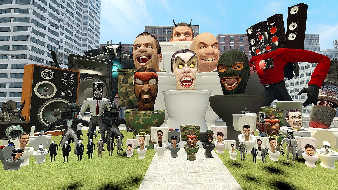 ALL NEW SKIBIDI TOILET BOSS GIANTS VS ALL CAMERA MAN AND SPEAKER MAN ...