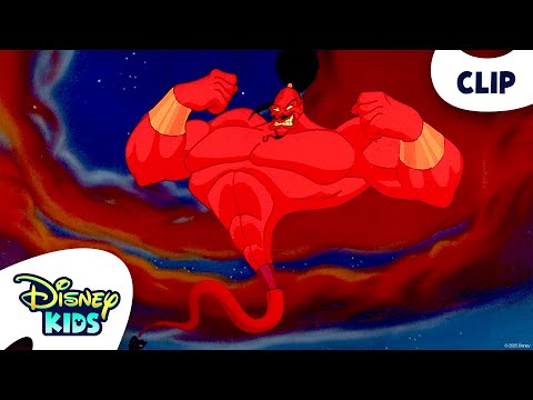 Jafar Returns! 🔥 | Aladdin | @disneykids
