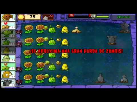 Plants vs Zombies Logro "Yo no tengo hongos" El Zombie Picado - YouTube