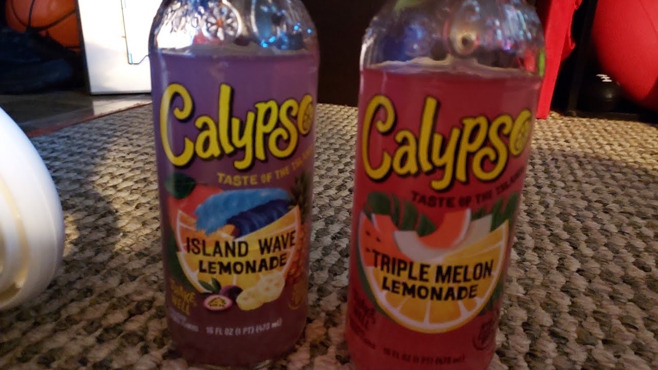 Calypso Island Wave Lemonade & Triple Melon Lemonade Sip N Review - YouTube