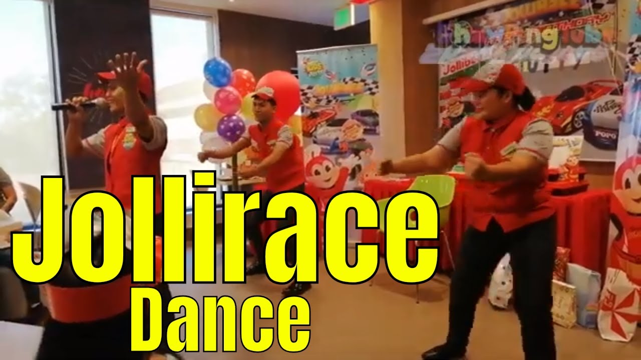Jollibee Jollirace Birthday Party Dance featuring Jolly Crews ...