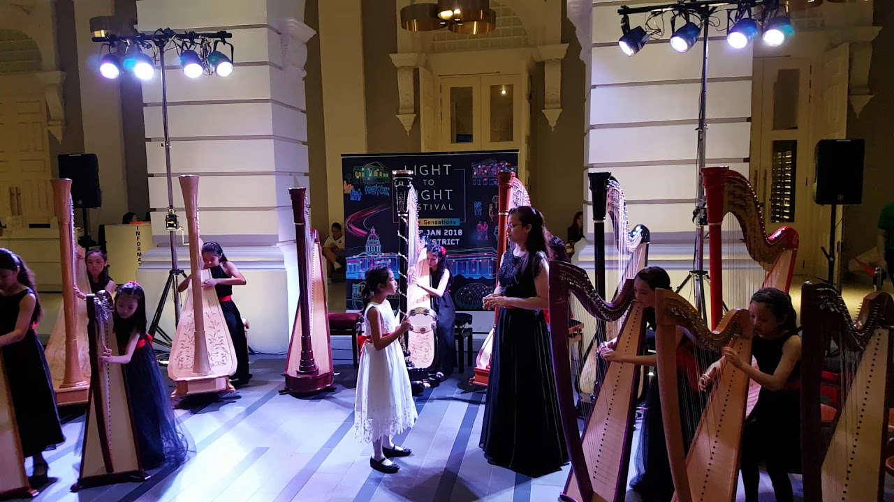 Samba Bamba by the Rave Harps Ensemble Team - YouTube