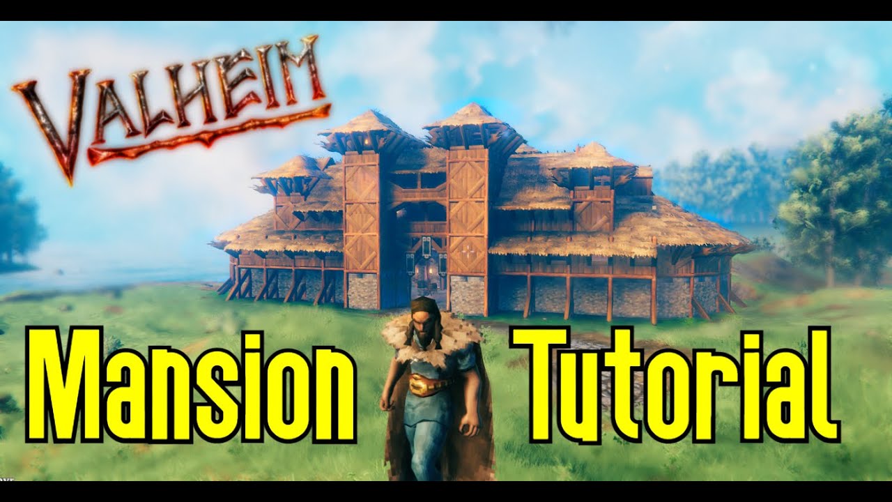 Valheim Mansion Showcase & Tutorial - YouTube