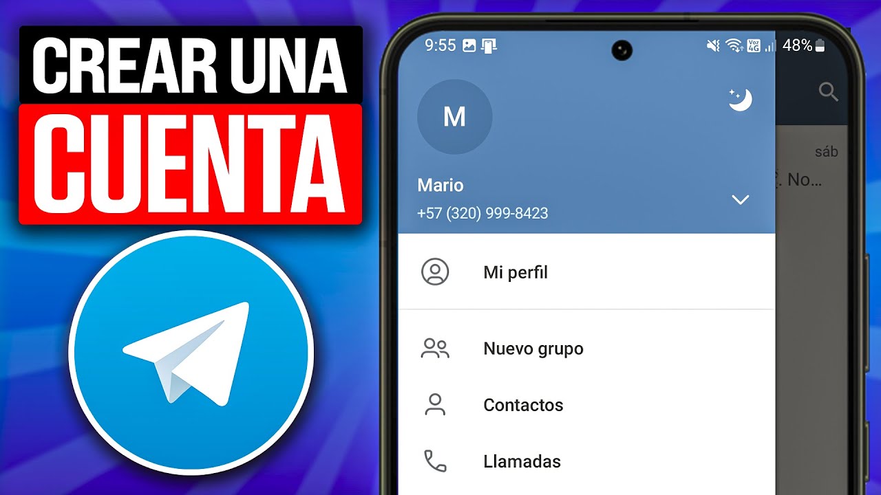 Cómo DESCARGAR e INSTALAR Telegram (2026) Crear Cuenta de Telegram ...