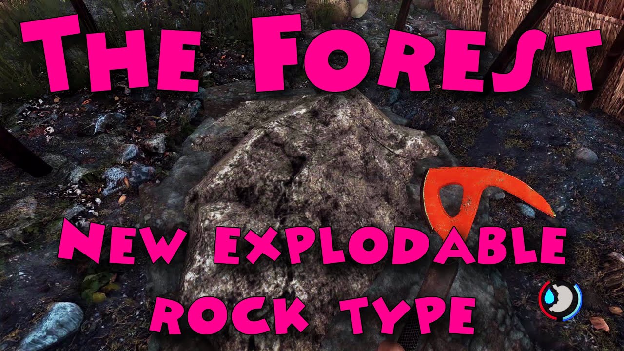 The forest - New explodable rock type - YouTube