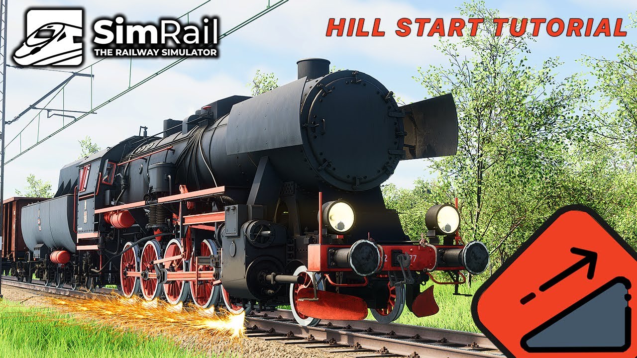 Simrail - Ty2 Hill Start Tutorial | Steam Locomotive - YouTube