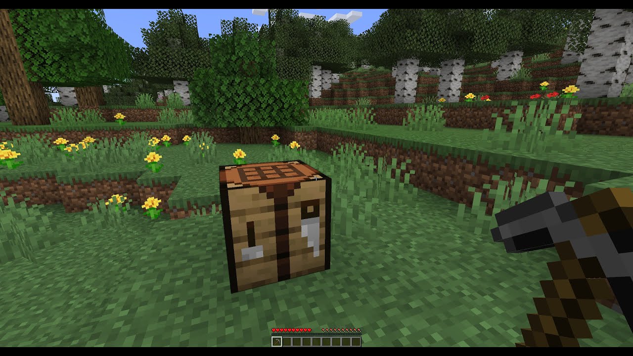 How To Craft A Stone Pickaxe In Minecraft - YouTube