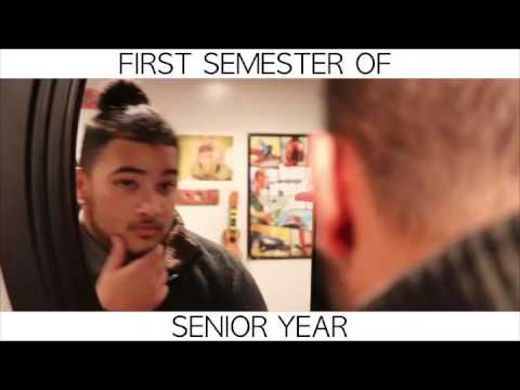 First Semester of senior year vs second semester - YouTube