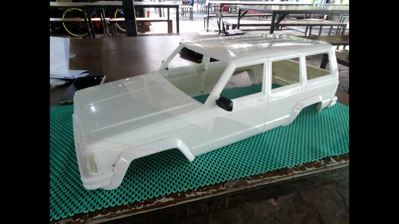 ขั้นตอนการประกอบ บอดี้แข็งTeam Raffee SCX10 Cherokee XJ ฐานล้อ 313mm ...