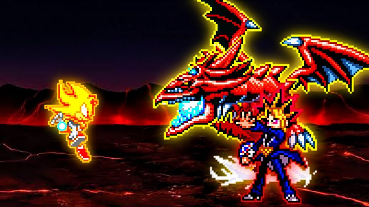 Sonic (all form) VS Yugi V2 in Jump Force Mugen - YouTube