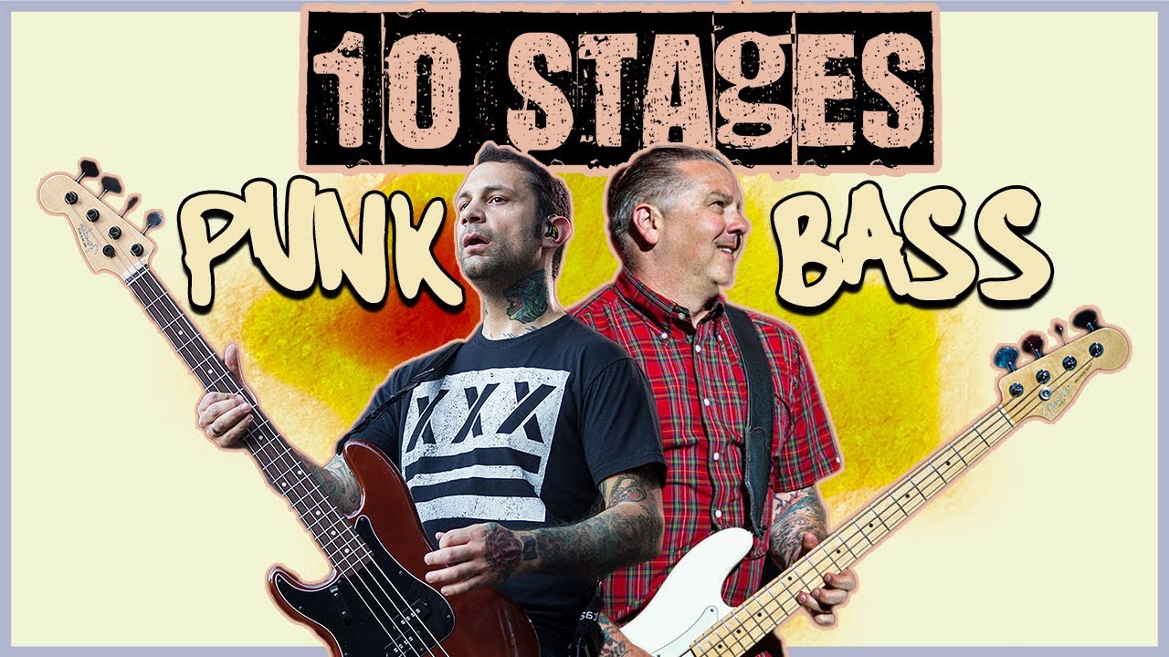 10 Stages Of Punk Rock Bass Lines (Beginner To Advanced) - YouTube