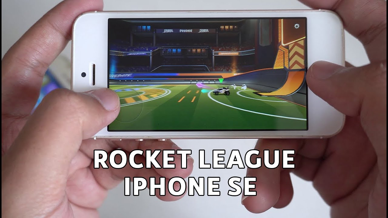 iPhone SE Gaming TEST - Rocket League Gameplay - YouTube