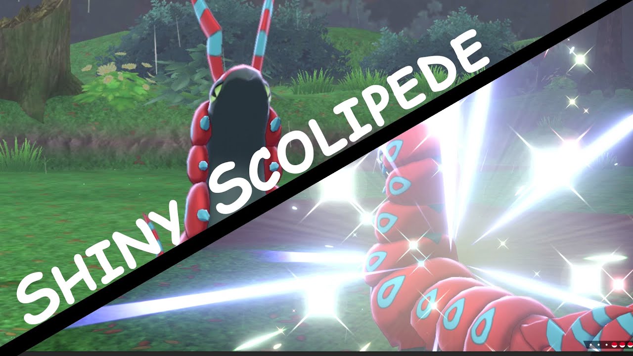 Shiny Scolipede After 935 Encounters - YouTube