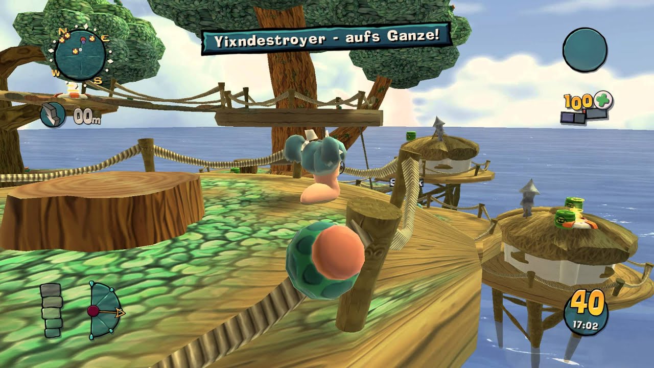 Let's Battle #003 - Worms Ultimate Mayhem (Daniel vs Phil) - Bugs und ...