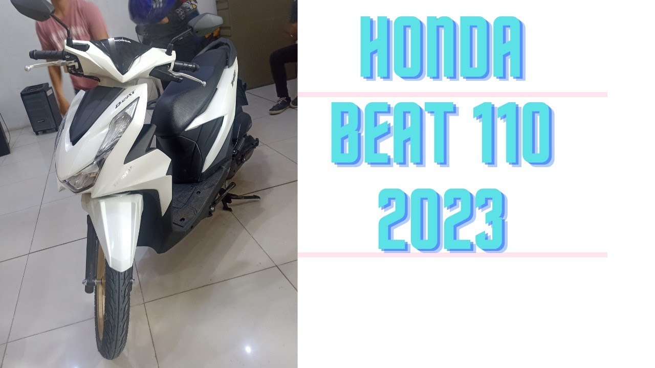 Honda BEAT 2023 model Ganda Ng off white color 😍😍 - YouTube
