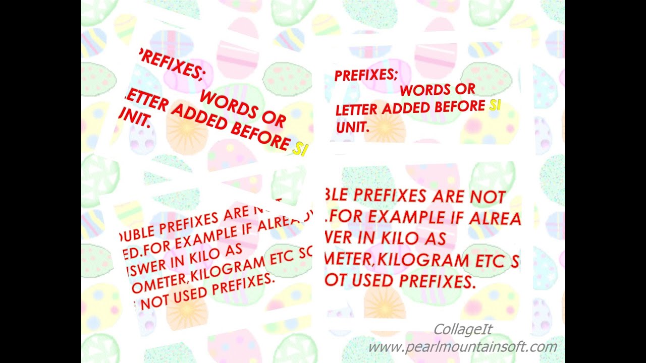 PREFIXES ,UNIT1 ,PHYSICAL QUANTITIES AND MEASUREMENTS,CLASS 9TH ...