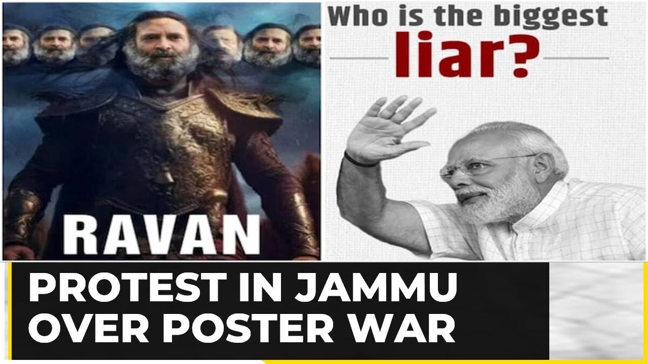 Rahul Gandhi As 'Ravan', PM Modi As ‘Biggest Liar’: BJP, Congress ...