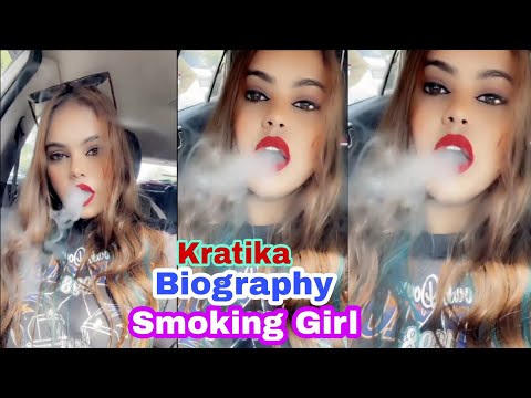 Heavy Smoking Girl Kratika Plus Size Model Teenagers | Blonde Girl Smoking Cigarettes🚬Biography