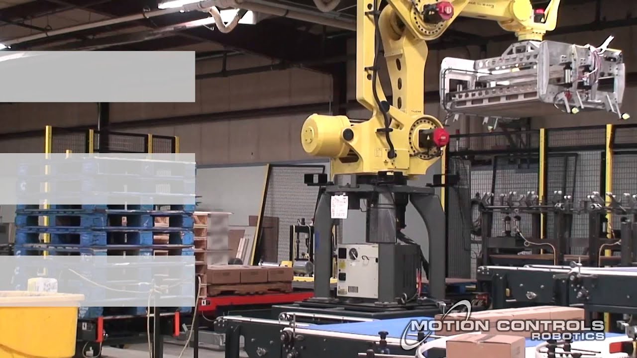 Full Layer Palletizing End of Arm Tool - YouTube